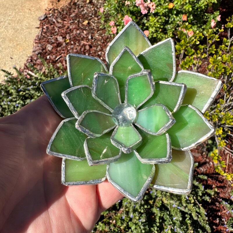 Stained Glass Planters - Etsy