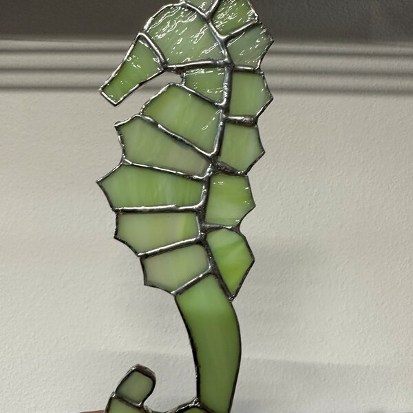 Seahorse Stained Glass Pattern - Etsy