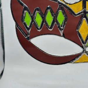 Stained Glass Mardi Gras Mask - Etsy