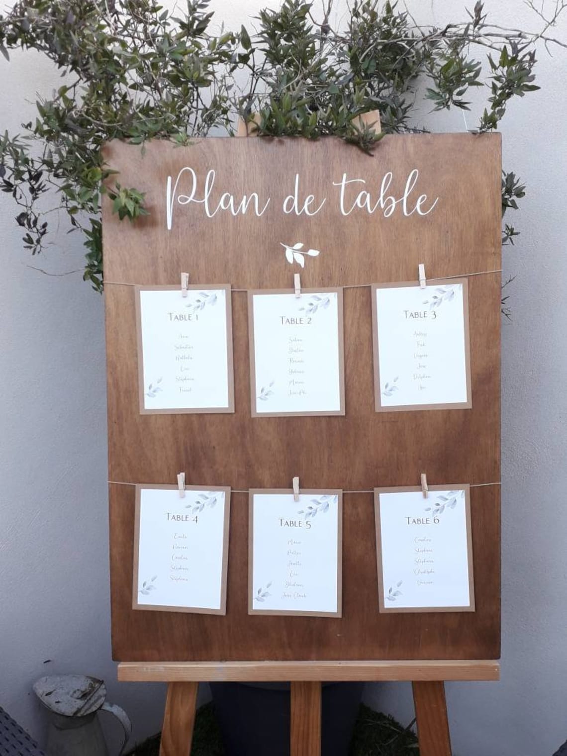 Sticker Plan de table ou Trouvez votre | Etsy