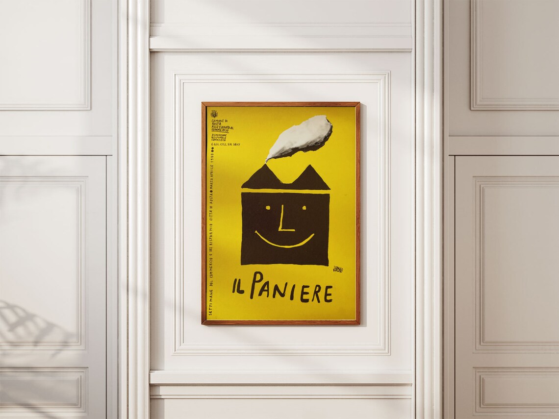 Original Vintage 1980 Poster - Rare - Franco Balan - Italian Poster ...