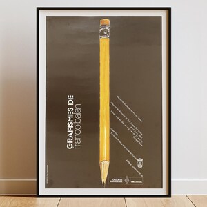 1983 Poster - Original Vintage Poster - Franco Balan - Vintage Graphic ...
