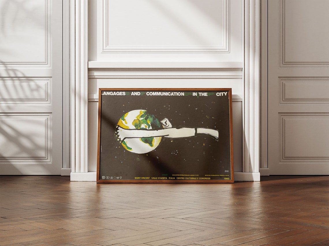 Original Vintage 1983 Poster - Rare - Franco Balan - Itallian Poster ...