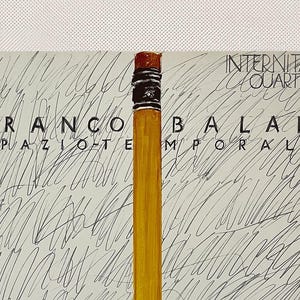 Franco Balan Spazio Temporale 1981 Poster – Italian Art Exhibition ...