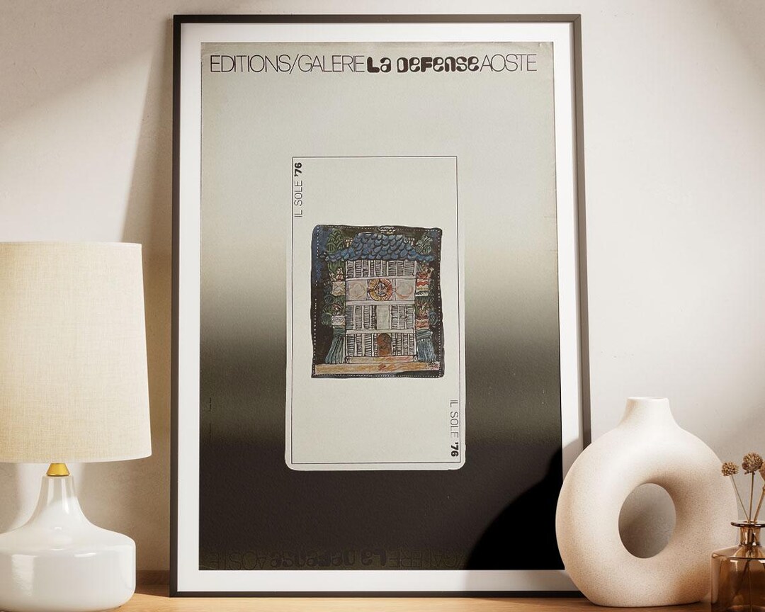 Retro Event Poster - 70s Poster - Original Vintage Poster - Franco ...