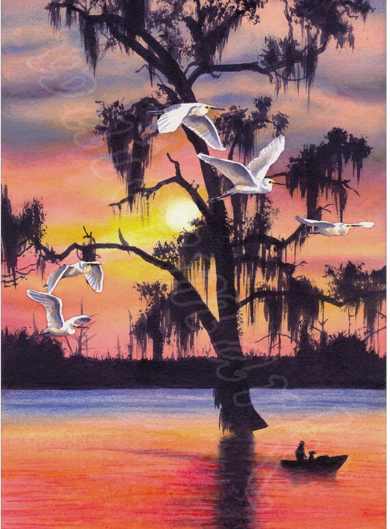 Bayou Sunset