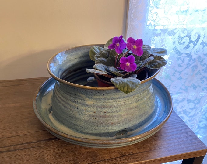 Ceramic African Violet Pot (large) - Etsy