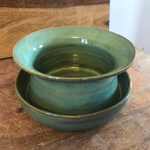 Large Ceramic African Violet Self Watering Pot - Etsy