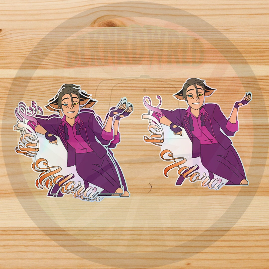 Hey Adora - Catra Sticker - Etsy