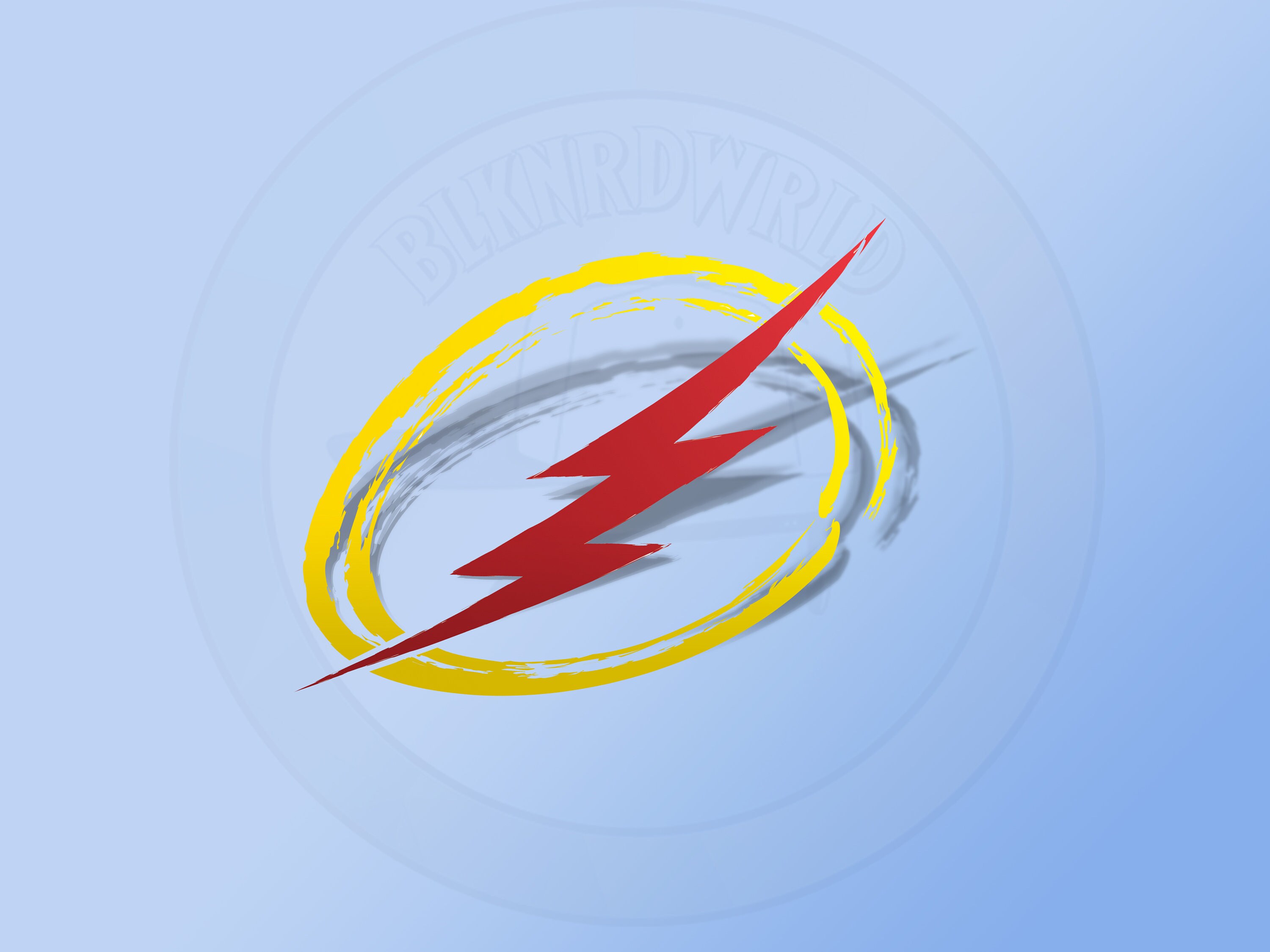 The Flash - Emblem Sticker - Etsy