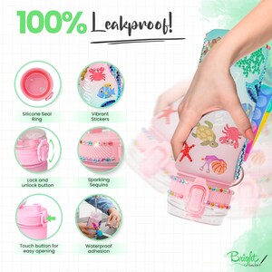 Kids Water Bottle Arts N Crafts With Your Kids Name on It – for Ages 4 ...