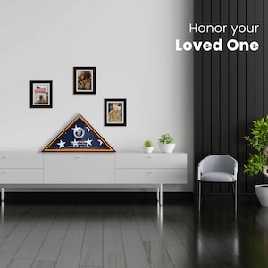 Personalized Flag Display Case – Veteran Memorial, 5x9.5 FT - Etsy