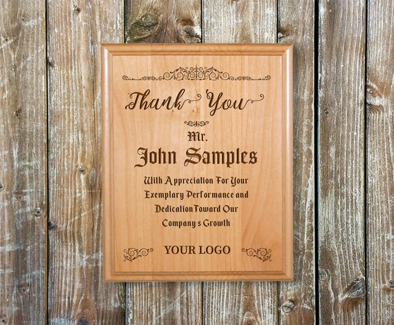 Personalized Thank You Appreciation Plaque Religious Symbol - Etsy
