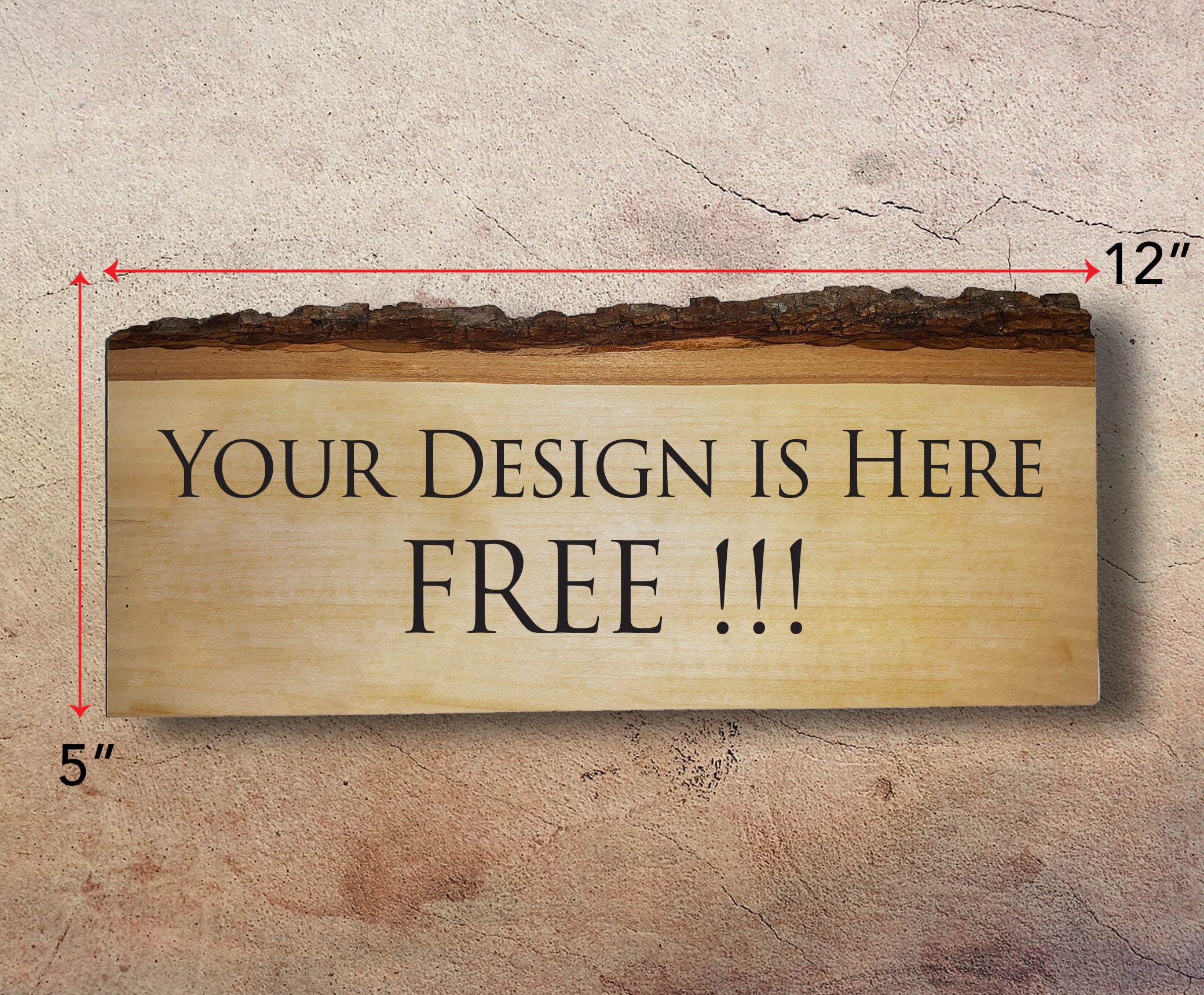Letrero de pared personalizado grabado en 12 x 5 | Etsy