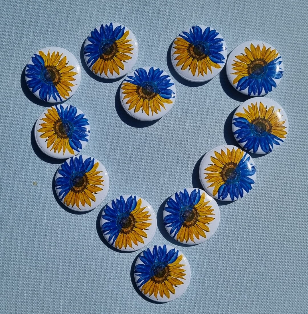 Support the Ukraine 25mm Pin Badge - Etsy