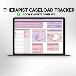 Therapist Caseload Tracker | Session Management Tool | Small Business ...