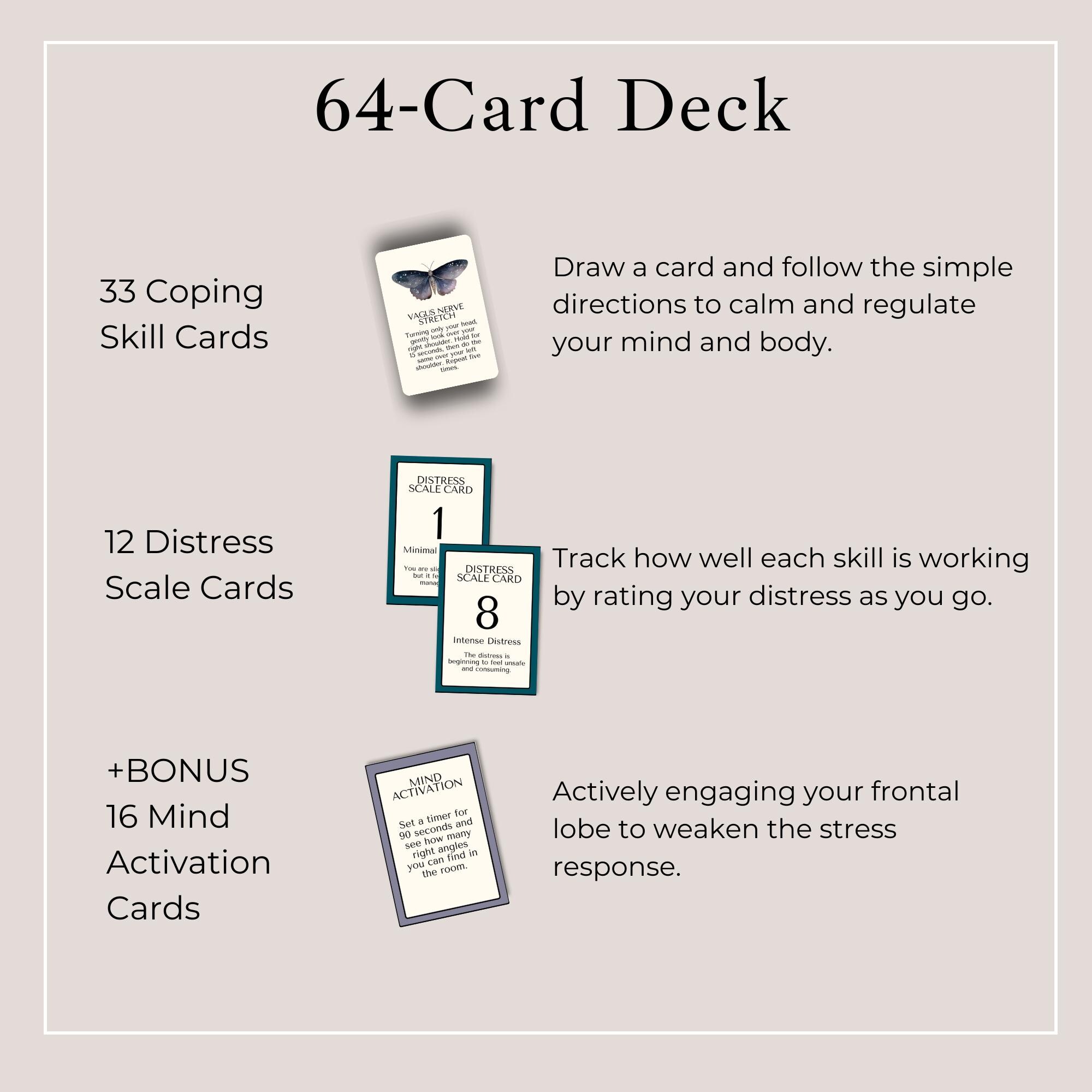 Nervous System Regulation Bundle, Somatic Exercise Cards, Polyvagal ...