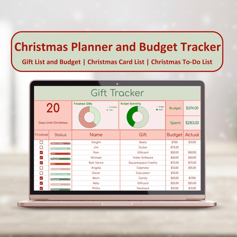 Christmas Gift Tracker - 60+ Gift Ideas for 2026