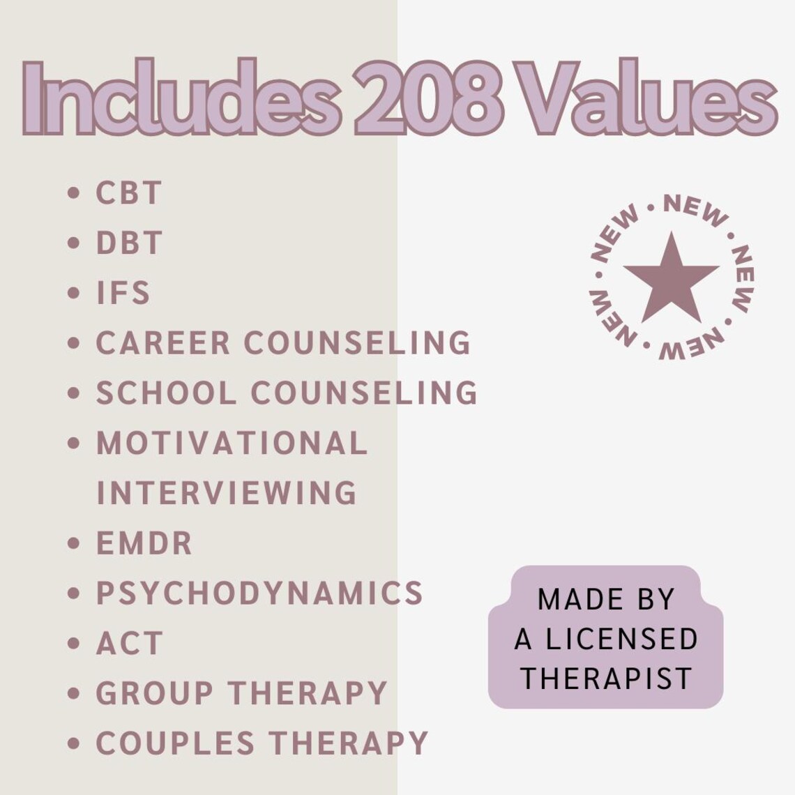 Core Values List | Therapy Printables, DBT, CBT, IFS & Emdr, Printable ...
