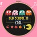Old School is Cool Cross Stitch Pattern Arcade Machine Game - Etsy