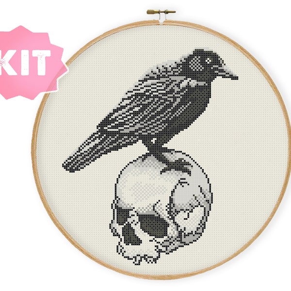 Scary Cross Stitch - Etsy