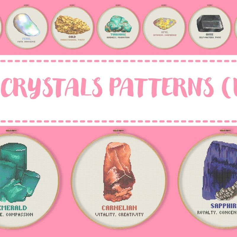 Crystal Patterns - Etsy