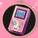 Cat Game Cross Stitch Pattern Pink Girly Game Console - Etsy