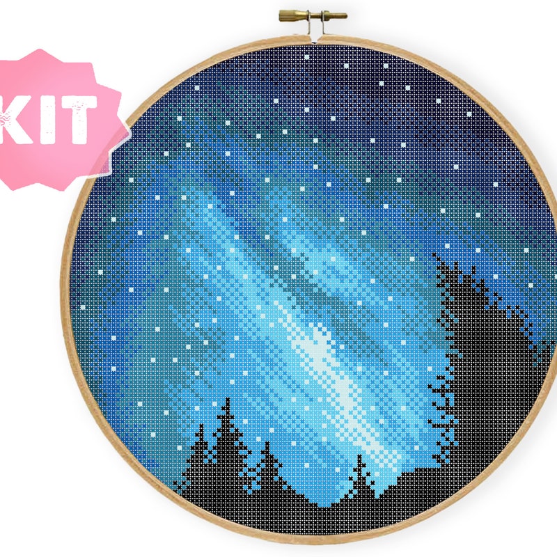 Night Embroidery - Etsy