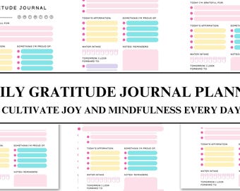 Daily Gratitude Journal | Gratitude Journal - Etsy