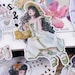 15pcs Sweet Girl Sticker,sunshine Girl Stickers Pack,die-cut Sticker ...