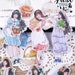 15pcs Sweet Girl Sticker,sunshine Girl Stickers Pack,die-cut Sticker ...