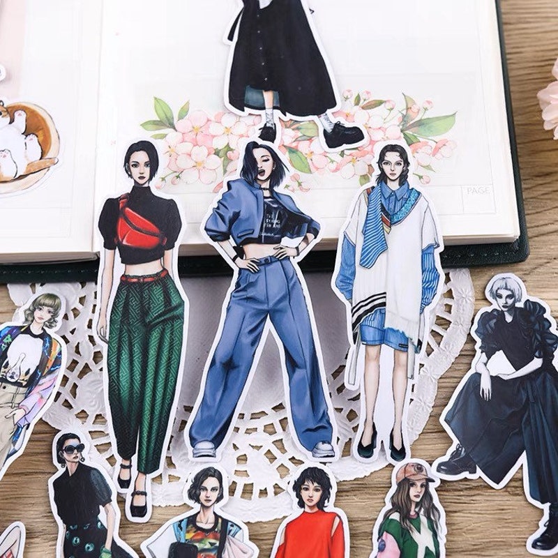 Fashion Stickers - Etsy