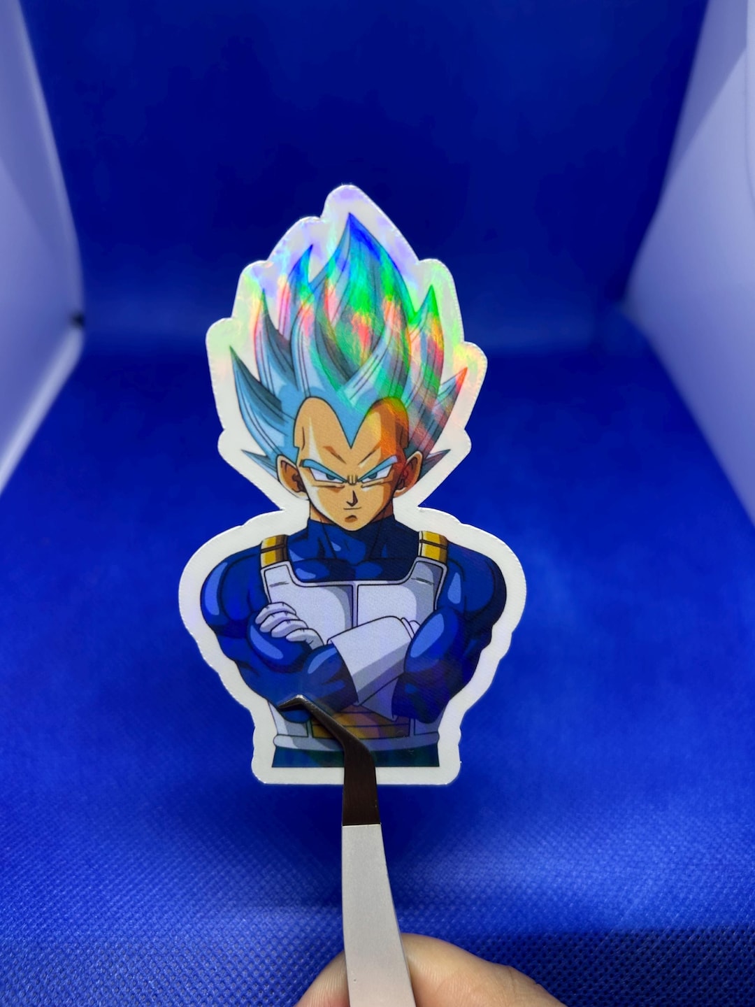 Prince Vegeta Dragon Ball Z Sticker, Anime DBZ Sticker, Vegeta Fan Art ...