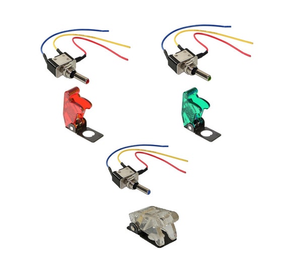 Metal Toggle Switch Covers MTS Switch ON/OFF With 6 - Etsy