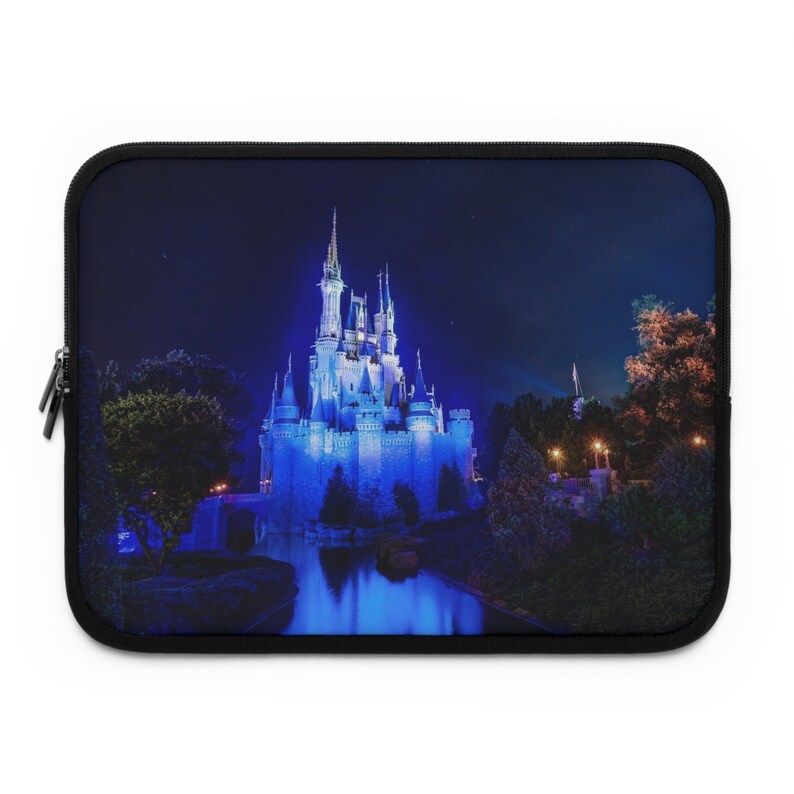 Cinderella Castle Disney Inspired Laptop Sleeve, Laptop Cover, Laptop ...