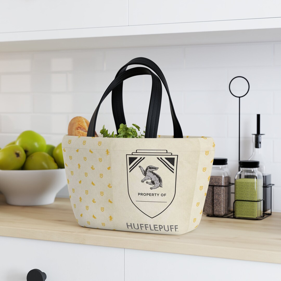 Harry Potter Hufflepuff Lunch Tote, Lunch Bag, Lunch Box, Snack Bag ...