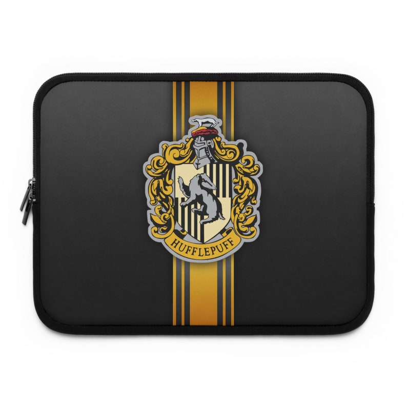Harry Potter Hufflepuff Hogwarts Laptop Sleeve, Laptop Cover, Laptop ...