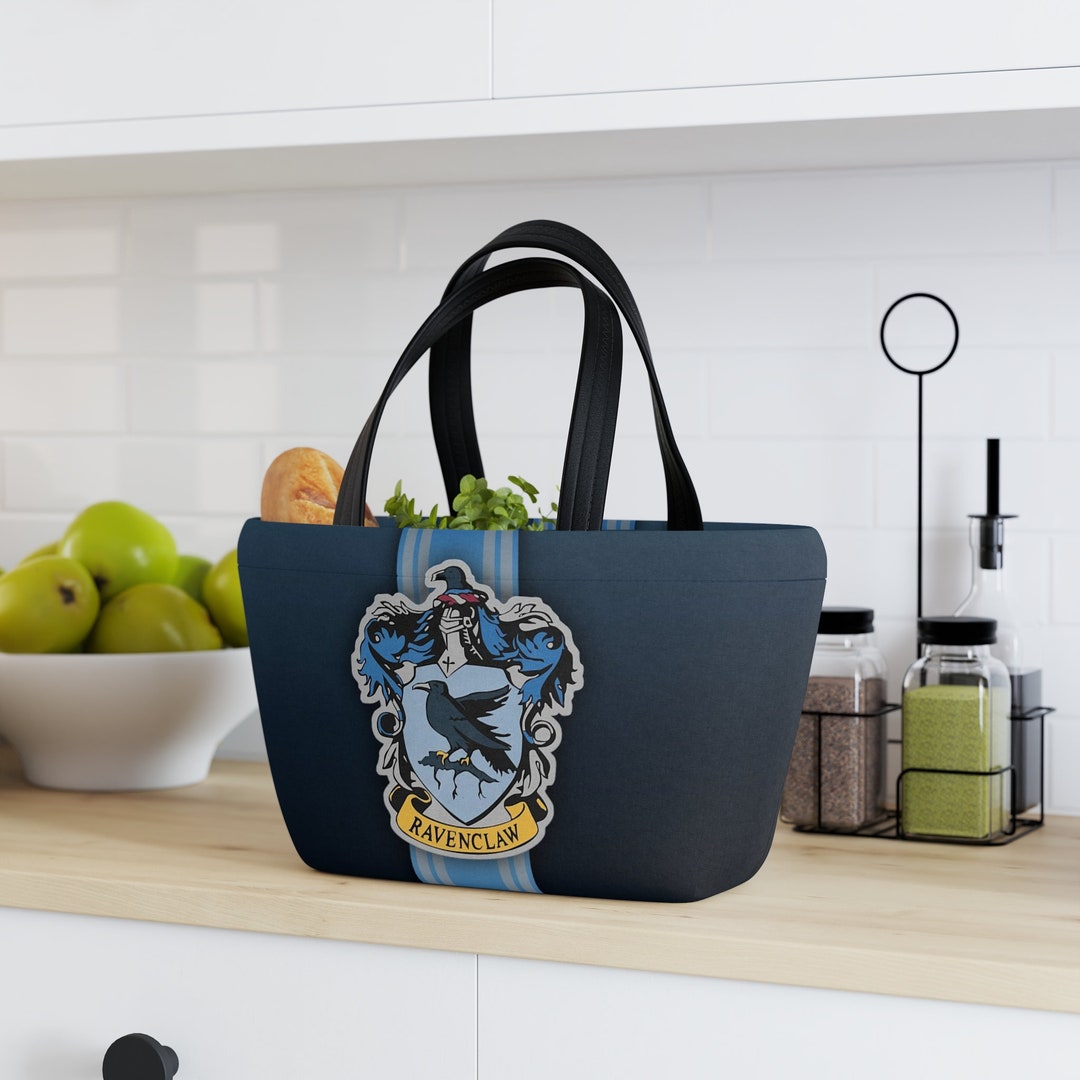 Harry Potter Ravenclaw Crest Lunch Tote, Lunch Bag, Lunch Box, Snack ...