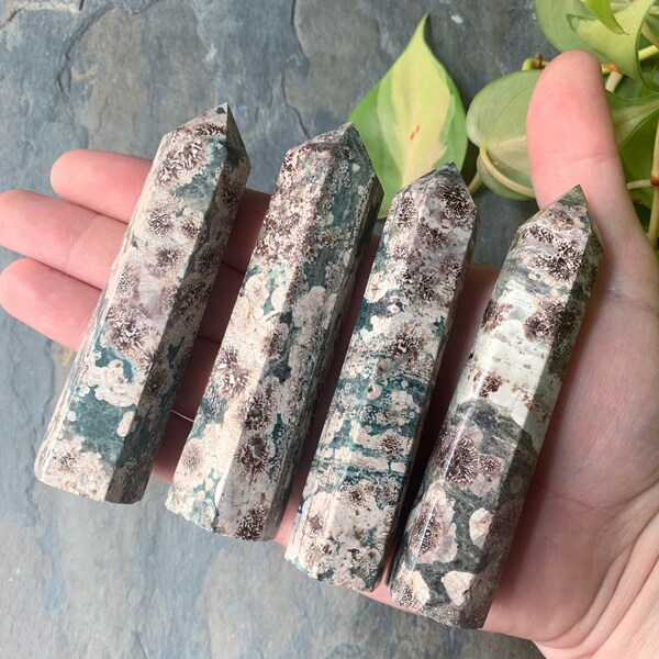 Flower Jasper - Etsy