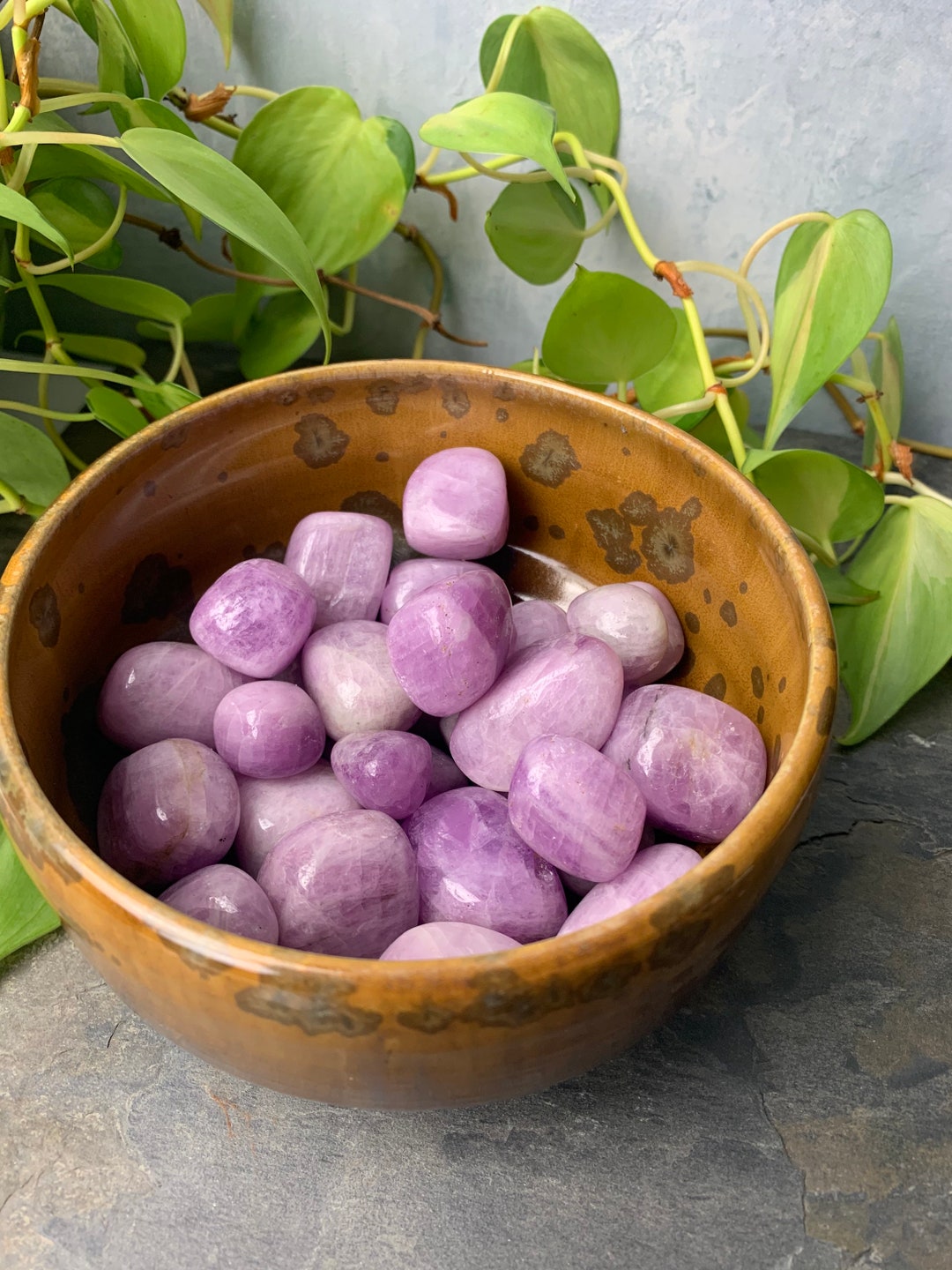 Kunzite Tumbled Pocket Stone- High Grade - Etsy
