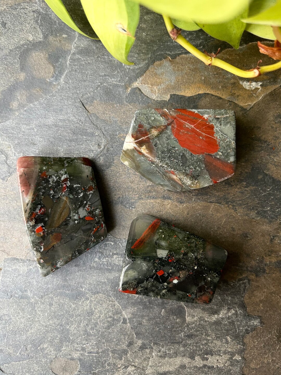 African Bloodstone Freeforms You Choosebloodstone Slabs. Setonite ...