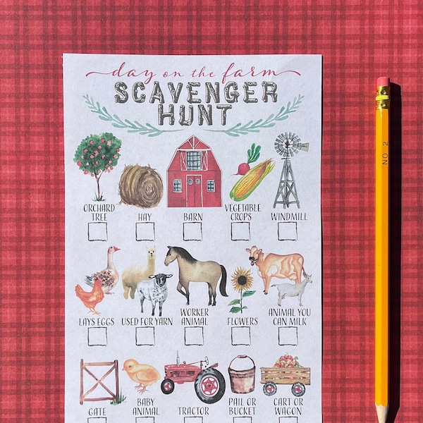 Kids Farm Party - Etsy