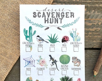 Nature Scavenger Hunt | Etsy