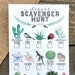 Watercolor Desert Printable Scavenger Hunt for Kids With Cactus, for ...