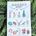 Printable Winter Nature Scavenger Hunt Game Activity Sheet for | Etsy