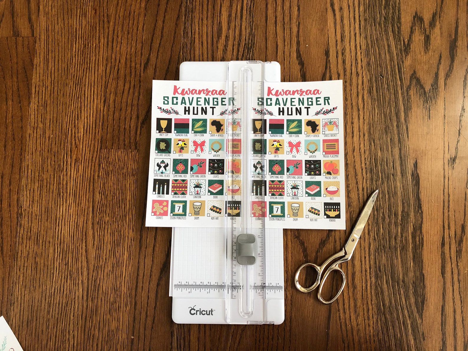 Printable Kwanzaa Scavenger Hunt for Kids Family Activity Game Sheet ...