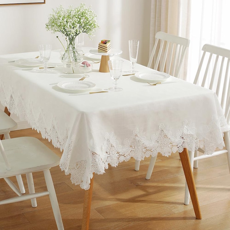 Lace Tablecloth - Etsy