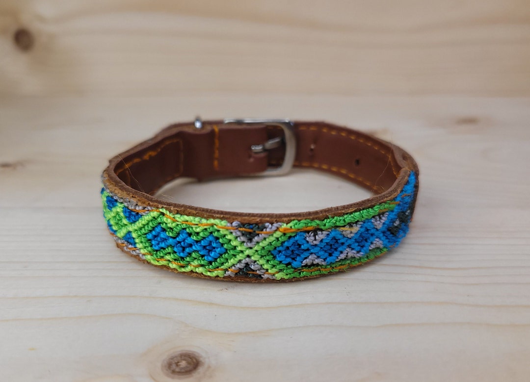 XXS Dog Collar | Mexican Dog Collar | Fiesta Collar | Woven Nylon ...