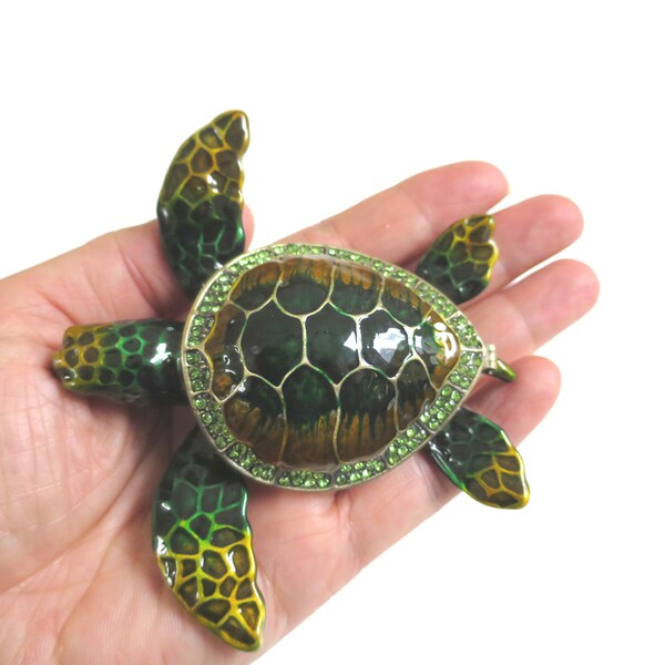 Turtle Trinket Box - Etsy