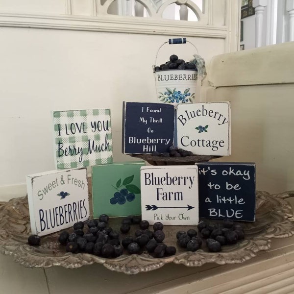 Blueberry Decor - Etsy